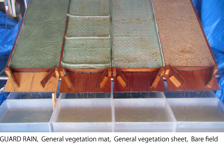 Soil runoff prevention material; GUARD RAIN – MAEDA KOSEN CO., LTD.